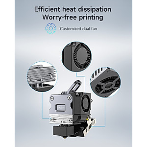 Official Creality New Sprite Extruder Pro Upgrade Kit, Direct Drive Extruder Pro Kit for Ender 3/Ender 3 v2/Ender 3 Pro/Ender 3 Max/Ender 3 S1/CR-10 Smart Pro 3D Printers,Support BL Touch/CR Touch