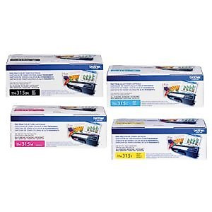 New Genuine OEM Brother TN-315/ TN315/ HL4570CDW Series Value Pack- 4 Colors
