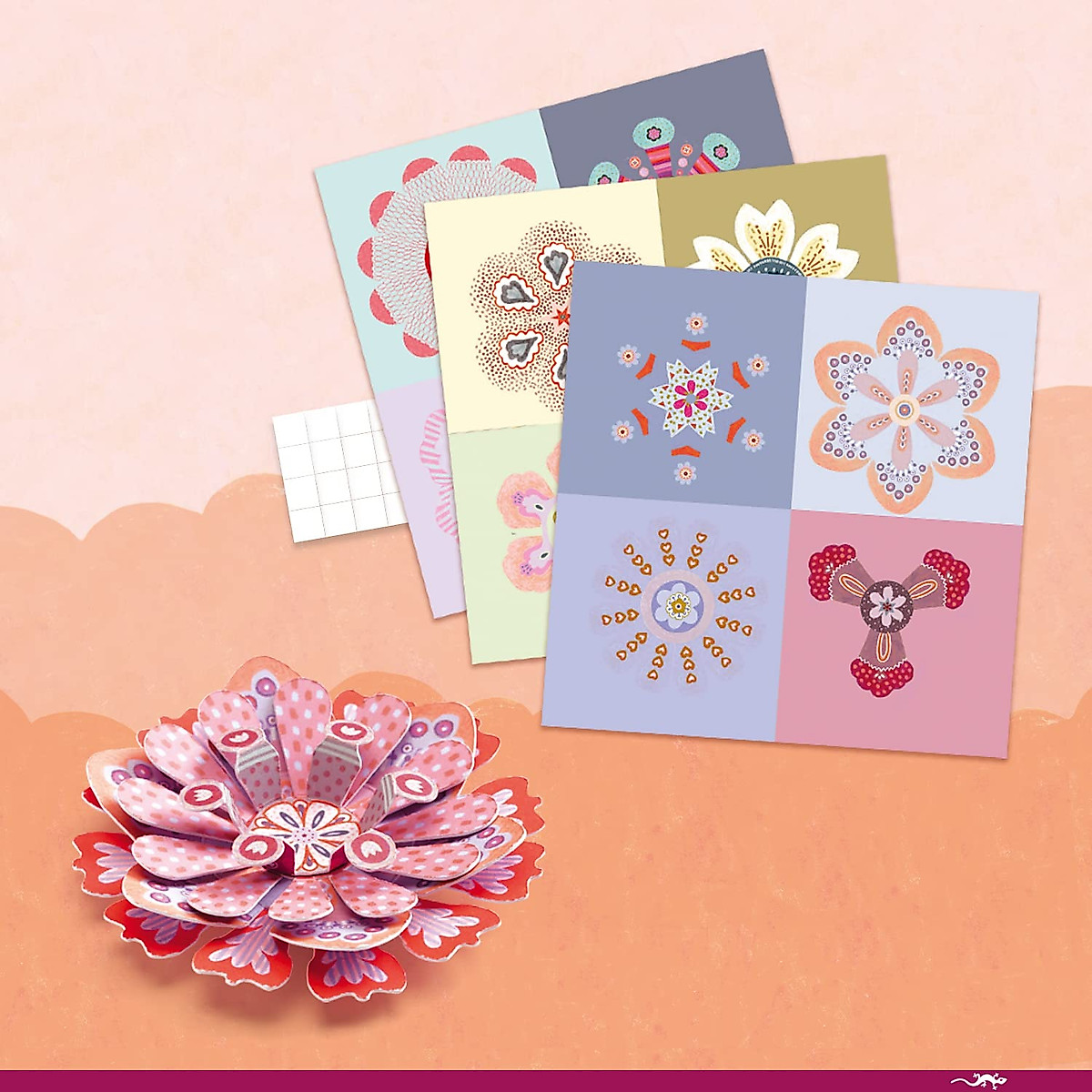 DJECO Multi-Activity Craft Kit - The Flower Garden