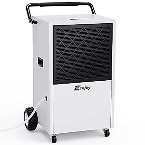 232 PPD Commercial Dehumidifiers for Basements 8000 Sq. Ft Industrial Dehumidifier with Continuous Drain Hose, Max 29 Gal Water Damage Restoration Dehumidifiers for Warehouse, Indoor Pool, Garage