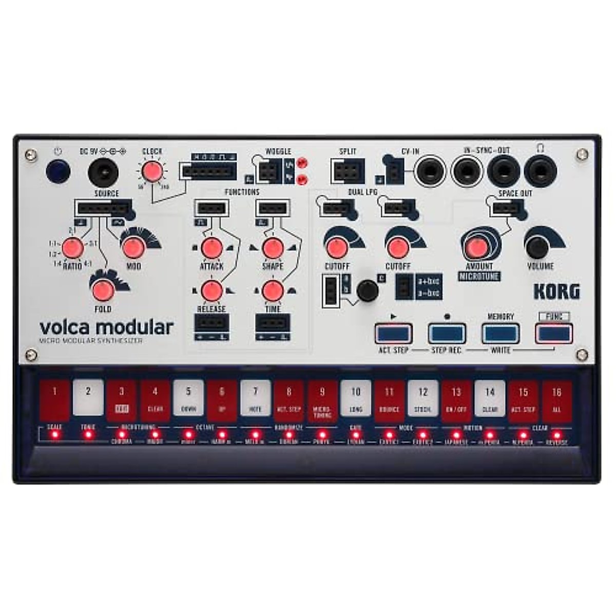 Korg Volca Modular Semi-Modular Synthesizer with Sequencer