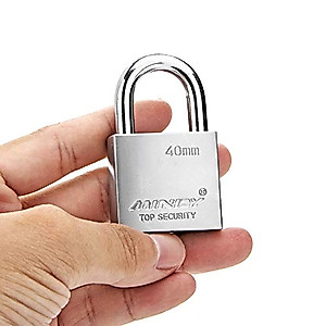 40mm Heavy Duty Lock Warehouse Waterproof Keyed Padlock High Security Padlock with 4 Keys