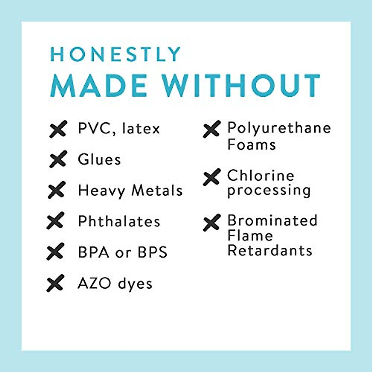 The Honest Company Vegan Leather City Backpack | Diaper Bag with Changing Pad | Black Vegan Leather with Gold Hardware | PVC-Free Lining | 16 x 5 x 18