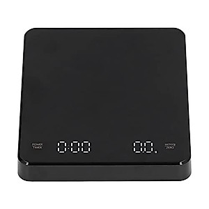 BestAlice Digital Kitchen Scale, 3Kg /0.1g Highly Accurate Digital Food Scale, USB Charging Electronic Coffee Scale LCD Display Switchable G OZ Ml Multifunction Electronic Scale for Home Bar