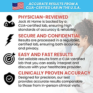 Jack at-Home Vasectomy Test Kit - Accurate Results from CLIA-Certified Lab - FSA & HSA Eligible Private and Secure Physician Reviewed Post-Vasectomy Test Results