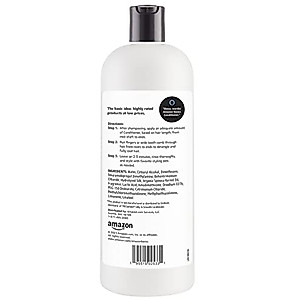 Amazon Basics Soft & Sleek Conditioner for Dry or Damaged Hair, 28 Fluid Ounce