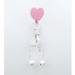 Forpomax Love Adhesive Hooks, Heart Shape Decoration Hook (Balanced)