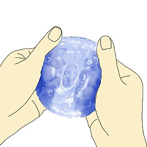 Male Masturbator Sex Adult Toys Pocket Pussy Stroker, Anal Doll Ass for Men Masturbation Oral Handjob Glans Training Tool Penis Trainer Massager Open-Ended Sleeve Blowjob Toy