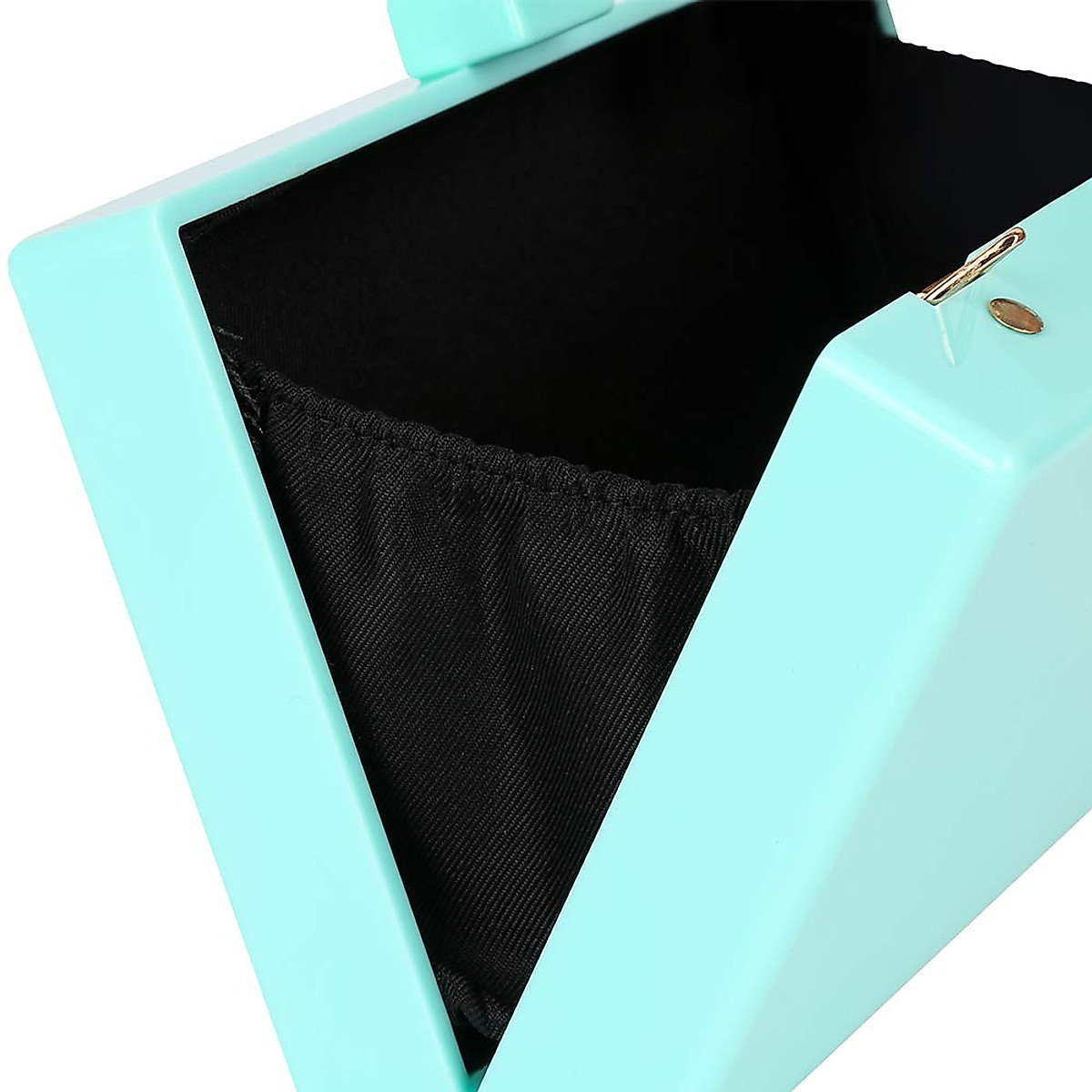 Shiratori Women Evening Clutch Bag, Acrylic Square Box Shoulder HandBags For Wedding Party Tote Purse (Green)