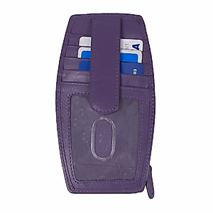 Purple Two Sided Essentials Slim Wallet