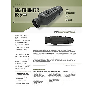 Steiner Nighthunter H35 Thermal Optic Handheld Scope with Quantum Vision Technology