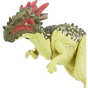 Jurassic World Toys Wild Pack Dracorex Herbivore Dinosaur Action Figure Toy with Movable Joints, Realistic Sculpting & Attack Feature, Kids Gift Ages 3 Years & Older