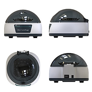 Lab Mini Centrifuge Machine Bechtop Microcentrifuges 3 in 1 Rotor for 0.2/0.5/1.5/2mL Tube Capacity (4000RPM)
