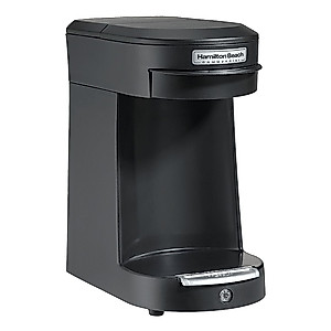 Hamilton Beach Commercial HDC200B Hospitality 1 Cup Pod Coffeemaker, Black