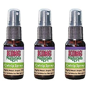 Kong Natural Catnip Spray Size:Pack of 3