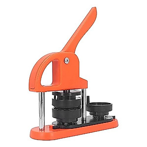 Badge Button Press Machine, Detachable Button Maker Machine Labor Saving Easy to Use Accurate Positioning High Success Rate with Circle Cutter for Homemade (25mm)