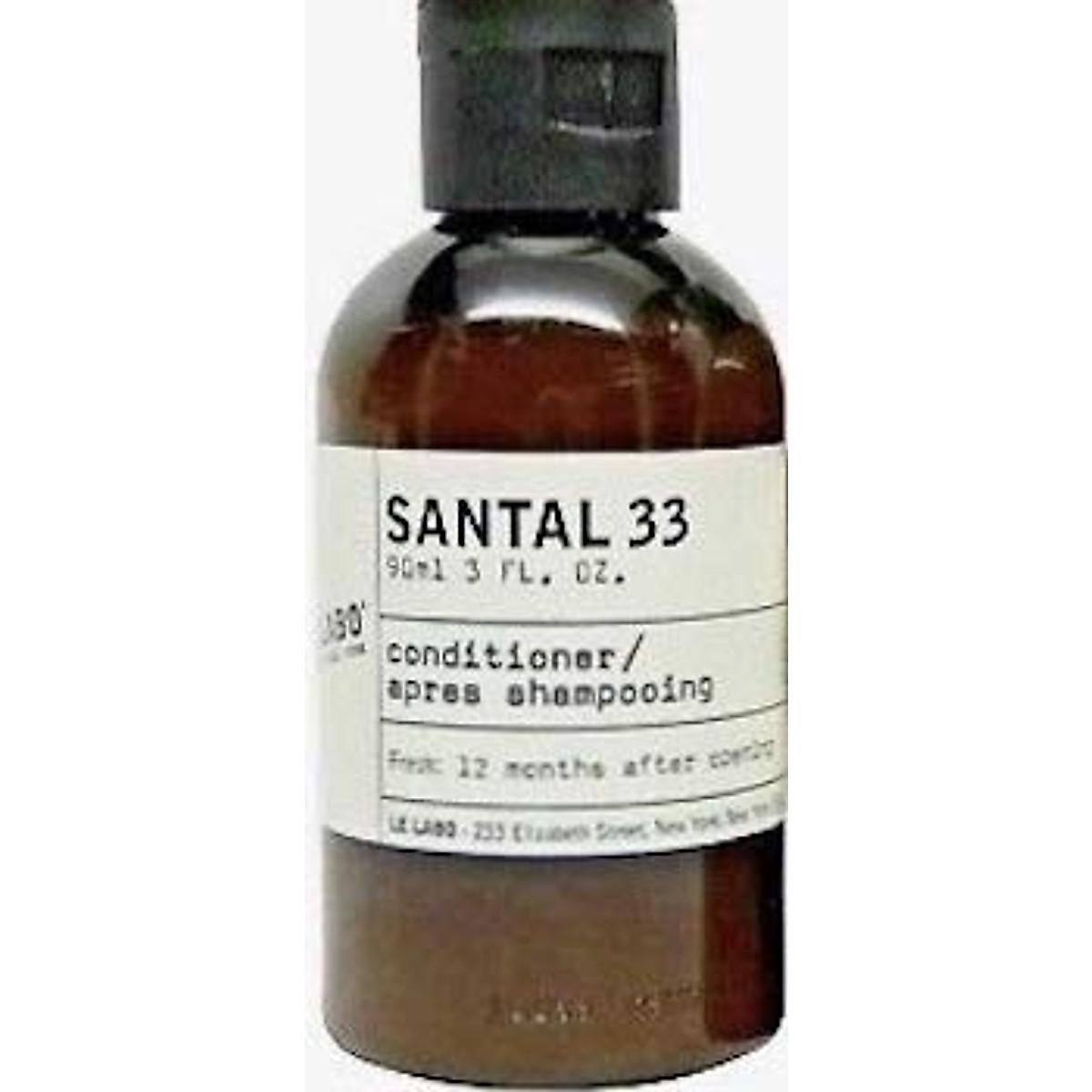 Le Labo Santal 33 Conditioner Set - Set of 4, 3 Ounce Bottles Plus Amenity Pouch