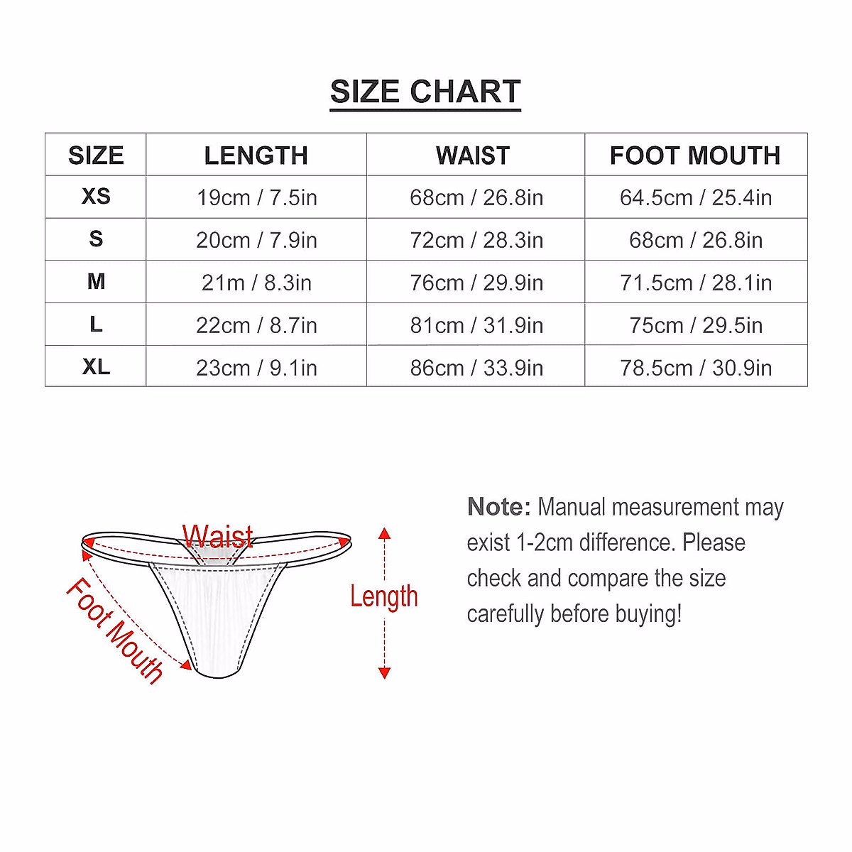 Daddy's Little Slut Women's G-String Thongs Sexy Panties Low Rise T-Back Underpants Stylish Underwear M