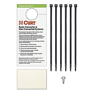 CURT Class 3 Trailer Hitch Bundle with Wiring for Infiniti QX60, Nissan Pathfinder - 13126 & 56281