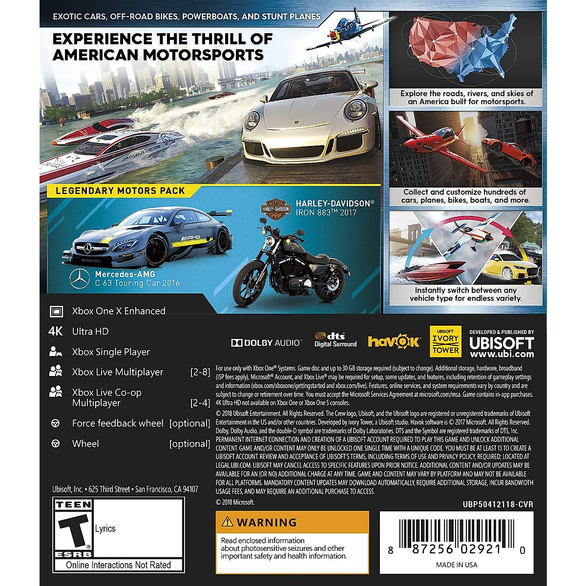The Crew 2 - Xbox One (Renewed)