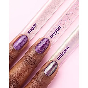 Sally Hansen Miracle Gel™, Unicorn Top Coat, Long Lasting, Gel-Like Formula, No UV Lamp Needed, Glitter Nail Polish