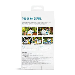 Munchkin Milkmakers 5-in-1 Nursing Cover, Quiet Skies, Grey