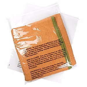 Poly Bags with Suffocation Warning - 24x28 Resealable - 100 Pack - Clear Poly Bags - Retail Supply Co