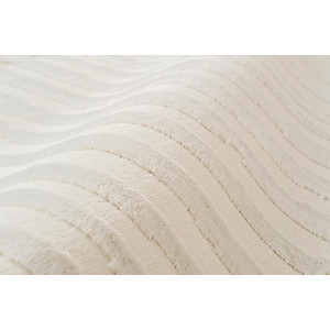 Revival Rugs Soloba 6'7"x9' Washable Area Rug for Living Room Bedroom - 100% Recycled Oeko-TEX Certified, Medium Pile, Beige, Cream