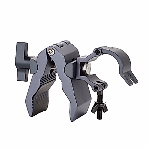 9.Solutions Python Clamp with 35mm Tube Mount, 35mm Tube Clamp, Rotate Independent, Max Load: 44lbs, 9.VP5081G