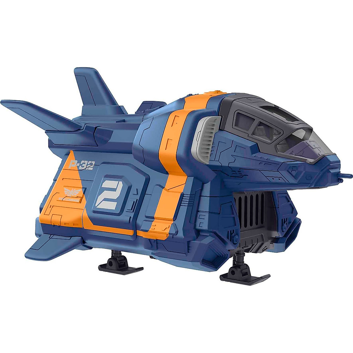 Mattel Disney and Pixar Lightyear Toys, Gama Fusion Small Scale Armadillo Vehicle with 3 Figures, Lights, Sounds and Claw Arm