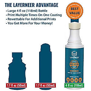 3D Printer Adhesive Glue Bed Weld Original, Strong Grip Reduces Warping for ABS, ASA, PLA, and PETG Filament on Heated Build Plates, 118ml, 4 fl oz