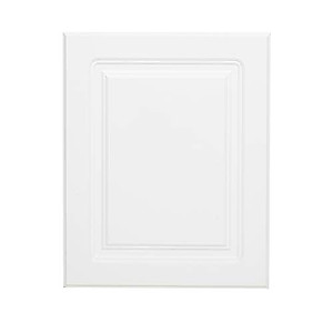 American Pride Recess-Mount Raised Panel Door Medicine Cabinet, 16" x 20", Steel Body, White