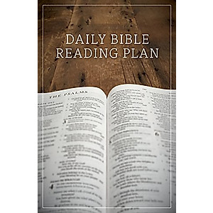 Daily Bible Reading Plan (Pack of 25)