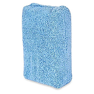 Carkio Car Wash Microfiber Sponges Block House Clean Sponge 5 inch Round Microfiber Waxing Sponge Car Cleaning Kit Pad (10pcs)