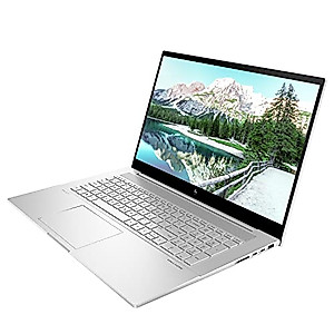 HP 2022 Newest Envy Laptop, 17.3" Full HD Touchscreen, 12th Gen Intel Core i7-1260P 12-Core Processor, 32GB RAM, 2TB PCIe SSD, Backlit Keyboard, HDMI, USB Type-C, Wi-Fi 6, Windows 11 Home, Silver