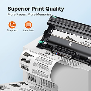 E-Z Ink (TM Compatible Drum Unit Replacement for Brother DR630 DR 630 Compatible with HL-L2300D HL-L2320D HL-L2340DW HL-L2360DW HL-L2380DW MFC-L2740DW MFC-L2720DW MFC-L2700DW DCP-L2540DW (1 Pack)