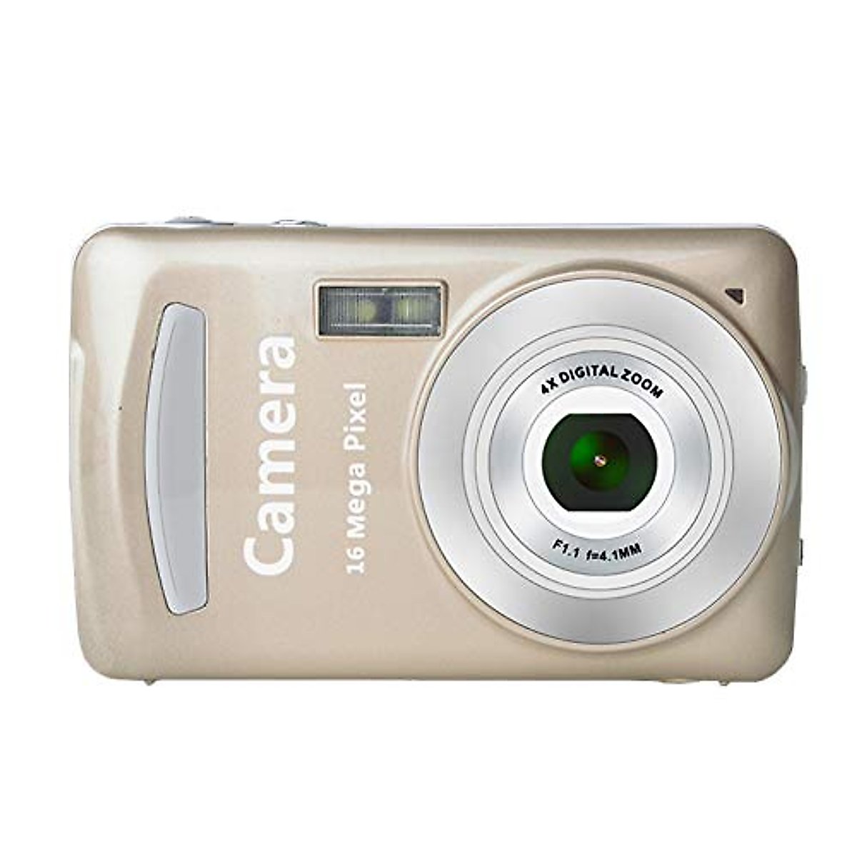Portable Digital Camera, 16MP Zoom Recording Compact Camera Pocket Camera with 2.4 Inch Display Point and Shoot Camera for Kids, Beginners(Black)