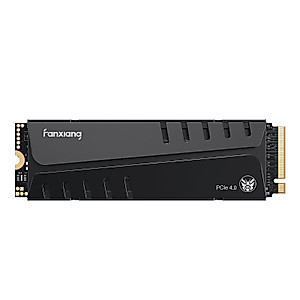 fanxiang S770 1TB NVMe M.2 SSD for PS5 - with Heatsink and DRAM, Up to 7300MB/s, PCIe 4.0, Suitable for Playstation 5 Memory Expansion, Game Enthusiasts, IT Professionals