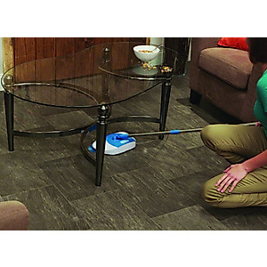 Hurricane Spin Broom by BulbHead - As Seen on TV- Original Lightweight. Cordless Spinning Broom for Sweeping Hard Surfaces like Wood, Tile, and Laminate