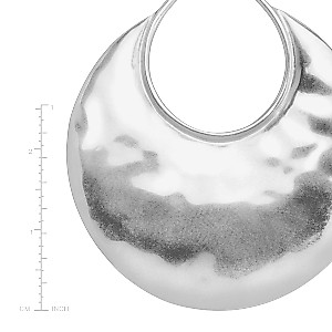 Silpada 'Crescent Drop' Pendant Necklace in Sterling Silver, 28" + 2"