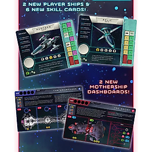 Renegade Game Studios Warp's Edge: Anomaly Expansion - Bag-Building Strategy Game, Ages 10+, 1 Player Solo Game, 30-45 Min