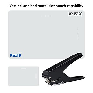 Same Day Custom Encoded & Printed 125KHz RexID ISO Proximmity Access Card,Standard 26bit H10301 or Other Special Format,Choose Your Facility Code and Range (100, H10301)