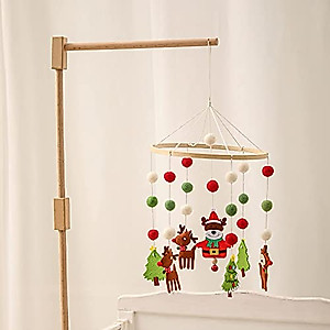 Crib Mobile Arm - Wooden Mobile Arm for Crib | Crib Mobile Holder | Baby Mobile Crib Hanger | Nursery Decor (Crib Arm)