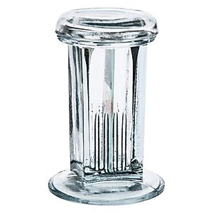 EISCO Coplin Staining Jar, Fits up to 5 76x25mm Slides, 4.25" Tall