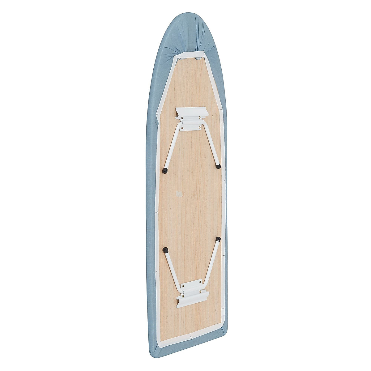 Household Essentials 120101-0 Collapsible Space Saving Tabletop Ironing Board with Folding Legs | Blue, 12" X 31"