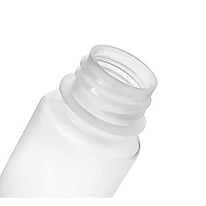 United Scientific™ BNM090-PK6 Leakproof 3oz (90mL) Travel Bottle | HDPE bottle with lined Polypropylene lid | TSA Approved | Pack of 6 Bottles