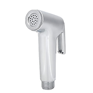 Bidet Toilet Sprayer Head Set, Electroplating Handheld Bidet Sprayer Cloth Bathroom Diaper Sprayer with Hose for Bathroom Cleaning
