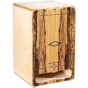 Meinl Percussion Artisan Edition Cajon with Internal Strings for Snare Effect and Forward Facing Ports, Limba/Baltic Birch — Made in Spain — Cantina Line, 2-Year Warranty (AECLLI)