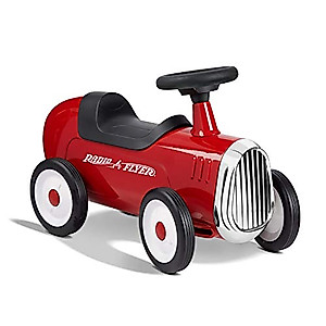 Radio Flyer Little Red Roadster, Toddler Ride on Toy, Ages 1-3 (Amazon Exclusive), 24“ Length