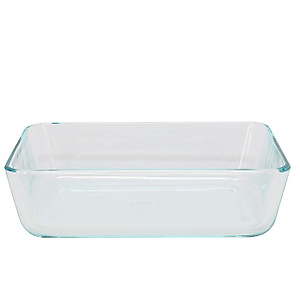 Pyrex (4 7211 6 Cup Glass Dishes & (4) 7211 6 Cup Rectangle Edamame Green Lids Made in the USA